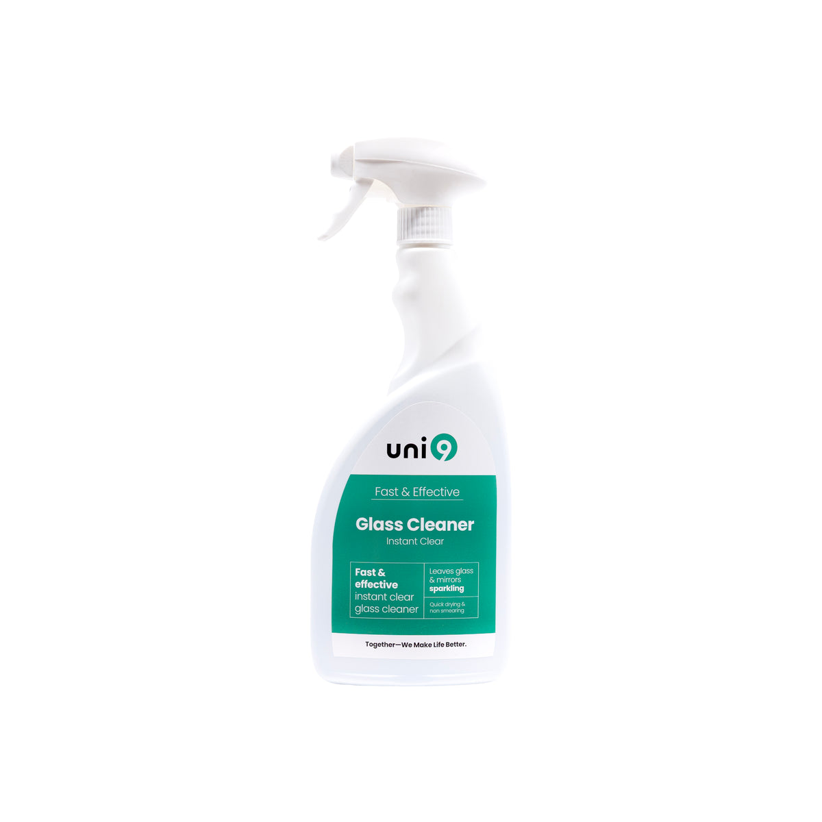 Uni9 Instant Clear Glass Cleaner — Vivalife Healthcare LTD