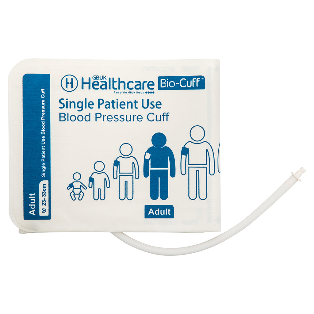Disp BP Cuff, Single Tube, Bayonet Fit — Vivalife Healthcare LTD